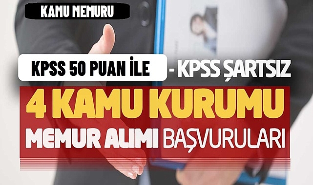 KPSS 50 PUAN İLE MEMUR OLMA İMKANI! - Kamu Personeli Alımı - Kamu Memuru KPSS 50 PUAN İLE MEMUR OLMA İMKANI! - Kamu Personeli Alımı - Kamu Memuru